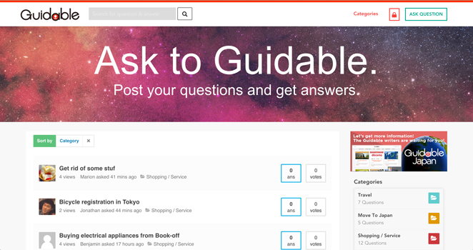 Guidable Q&A | Guidable - Your Guide to a Sustainable, Wellbeing-centred Life in Japan